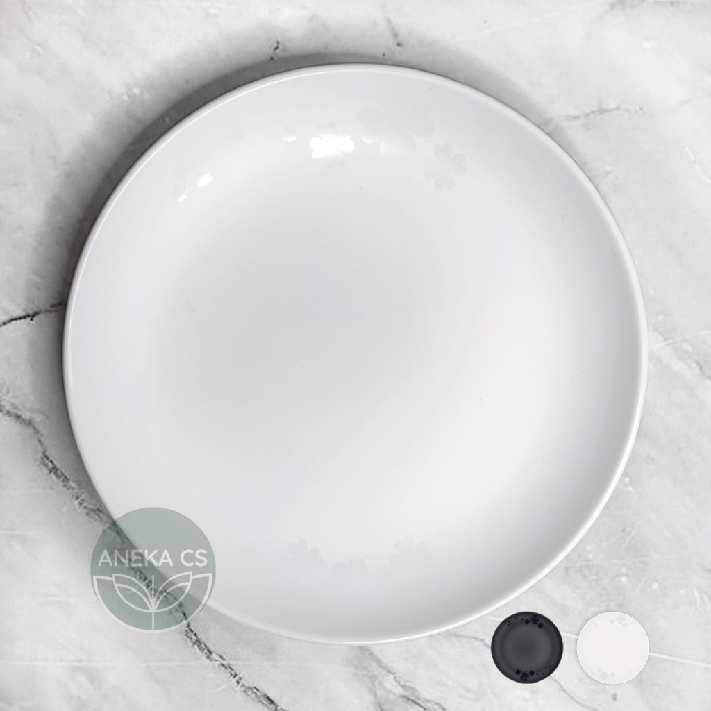 Piring Saji Melamin 7 inch - Piring Cafe Resto - V3307 | Lazada Indonesia