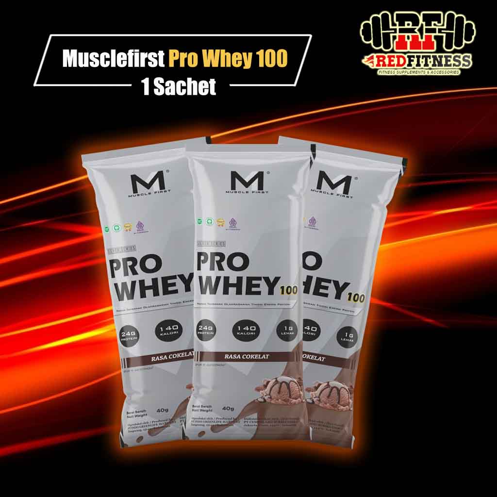 Muscle First M1 Pro Whey 100 Box isi 10 Sachet / MuscleFirst Whey ...