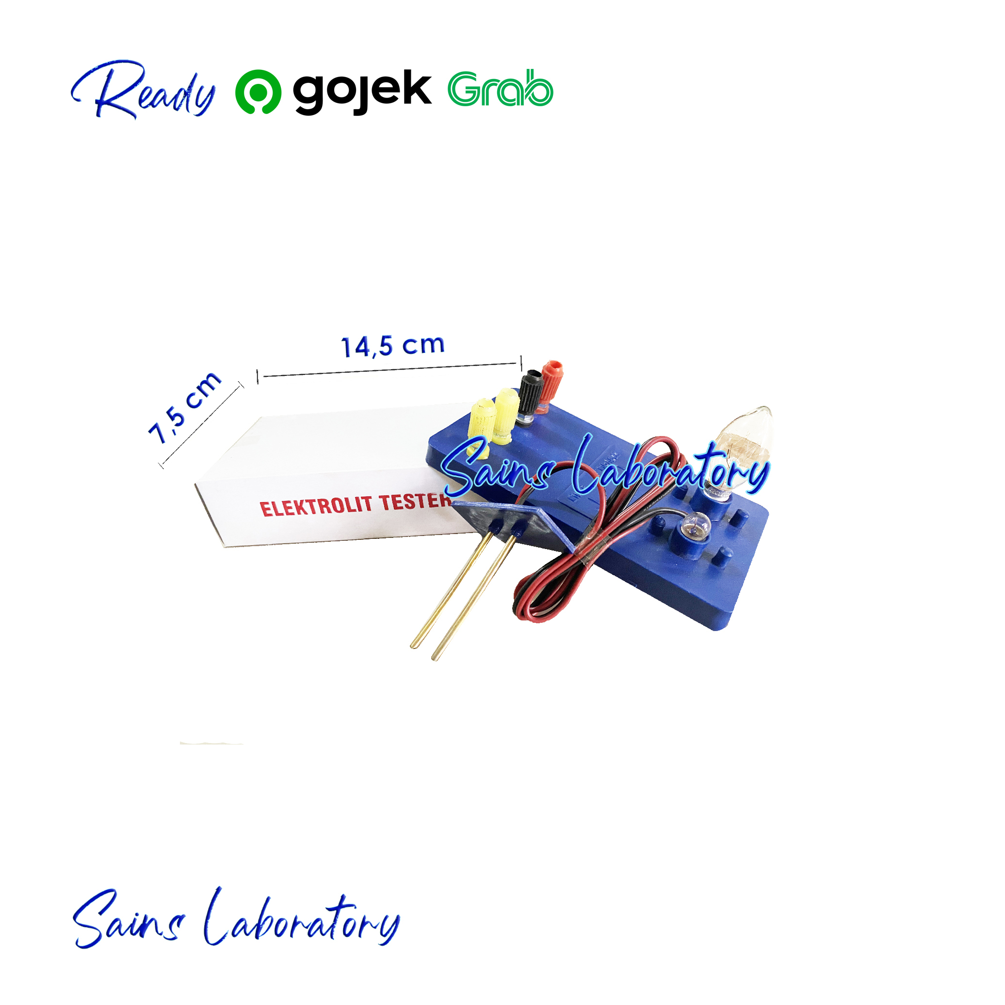 Alat Uji Elektrolit Tester Electrolyte Tester 1 Set Lampu Elektroda ...