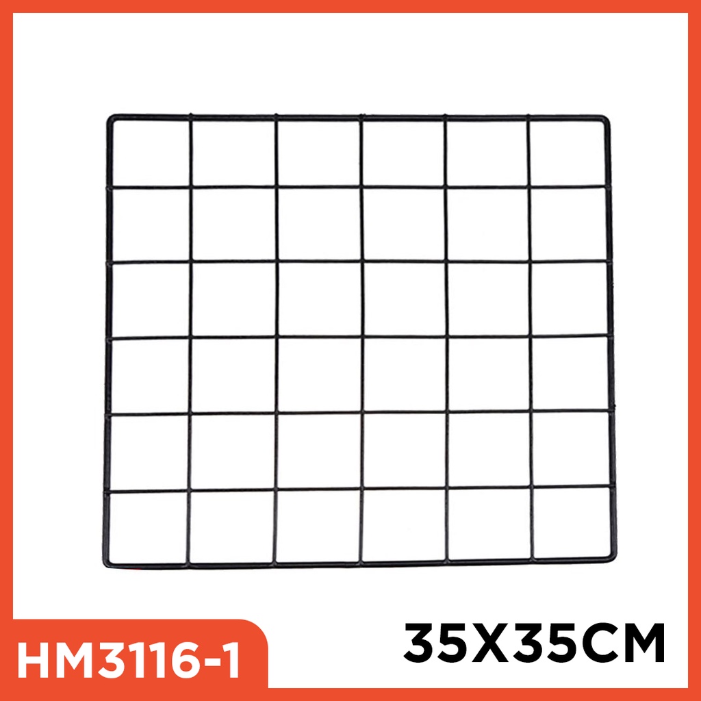 Hijang Segi 35 Hiasan Kerajang Besi Organizer / Rak Dinding Gantung ...