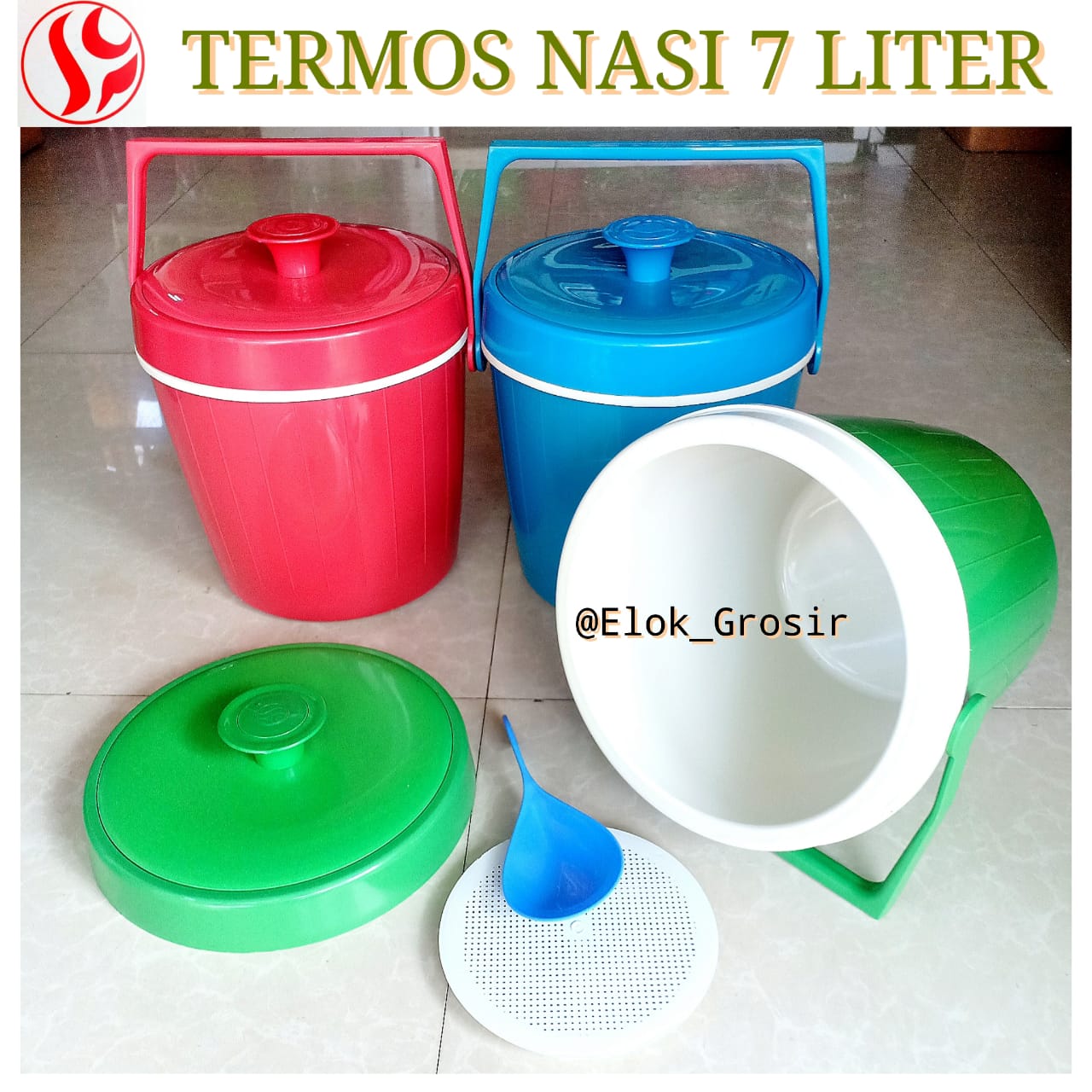 RICE & ICE BUKET 7 LITER / TERMOS NASI / TERMOS ES | Lazada Indonesia