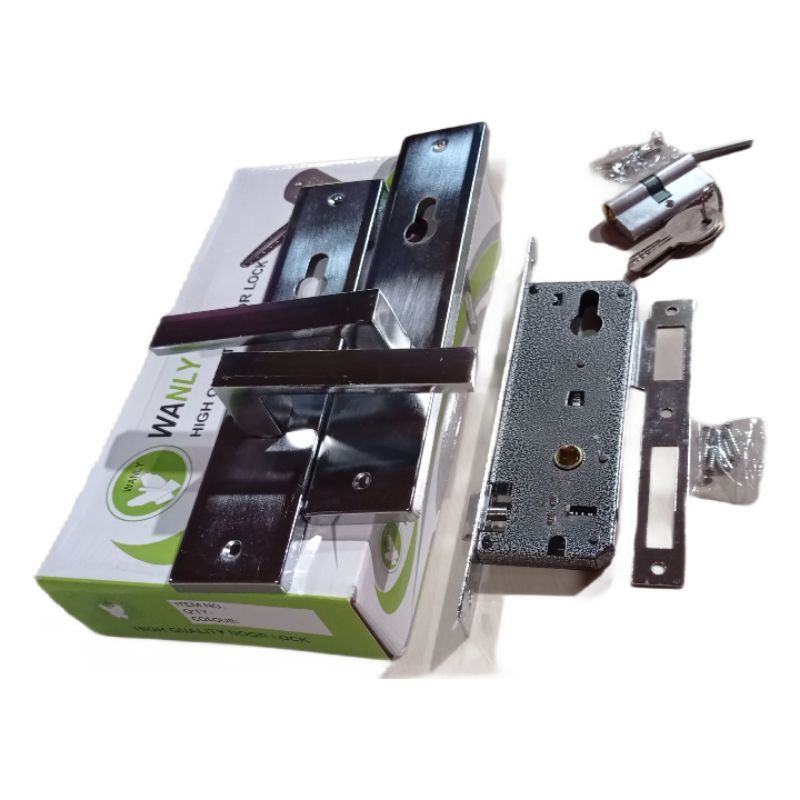 Kunci Pintu SLOT PINTU Besar Wanly Per Set / Kunci Rumah / Kunci Ukuran ...