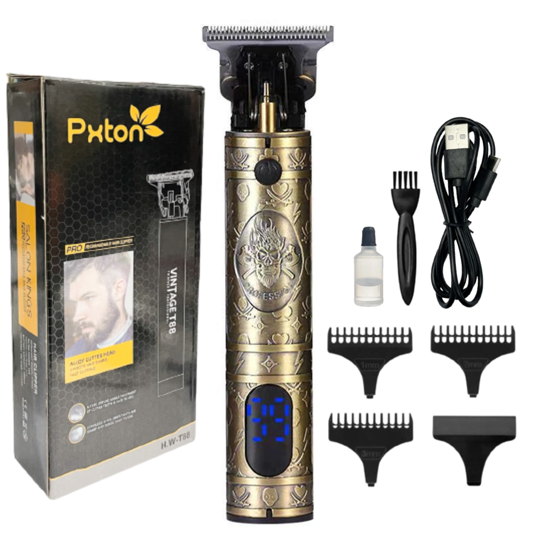 Alat Mesin Cukur LED Potong Elektrik Rambut Kumis Jenggot Jambang ...