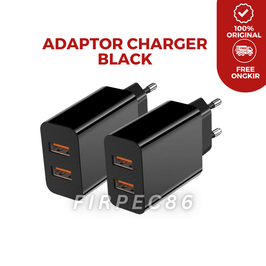 FIRPEC86 - ADAPTOR CHARGER DUAL PORT PD TYPE C & USB | ADAPTOR FAST ...