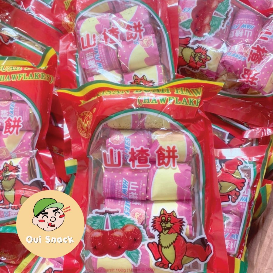 PERMEN SANCA KECIL - MANISAN BUAH HAW - HAW FLAKES - SNACK JADUL ...