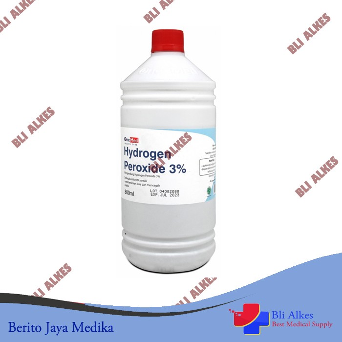 H2O2 3% Hydrogen Peroxide Onemed H2O2 Onemed Hidrogen Peroksida ...