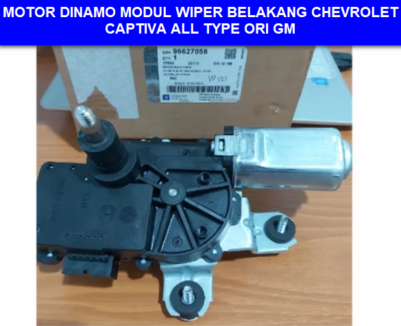 MOTOR DINAMO MODUL WIPER BELAKANG CHEVROLET CAPTIVA ORI GM | Lazada ...