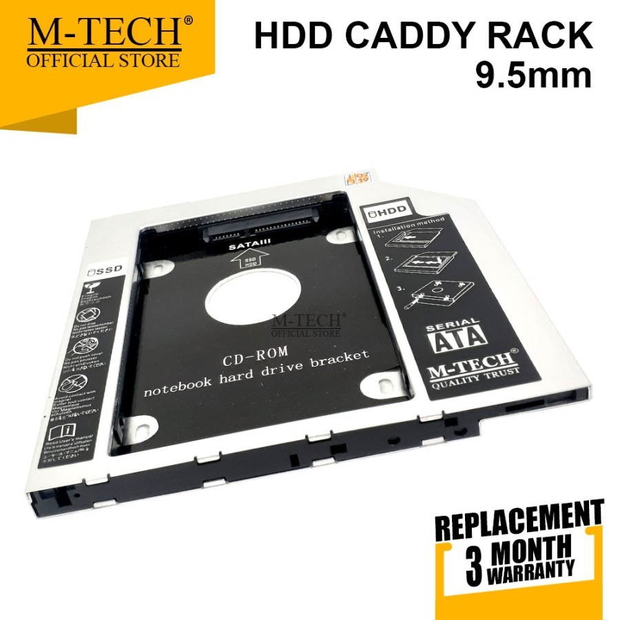 HDD Caddy. Caddy Hard Disk. Second Hard Disk Caddy 9.5mm | Lazada Indonesia