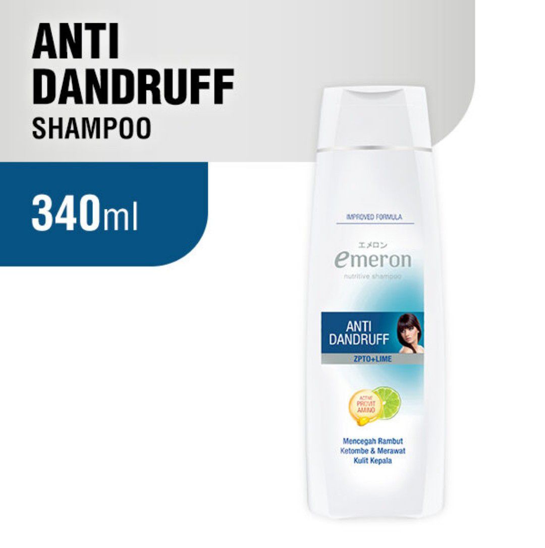 EMERON Shampoo Anti Dandruff ( putih ) 340ml | Lazada Indonesia