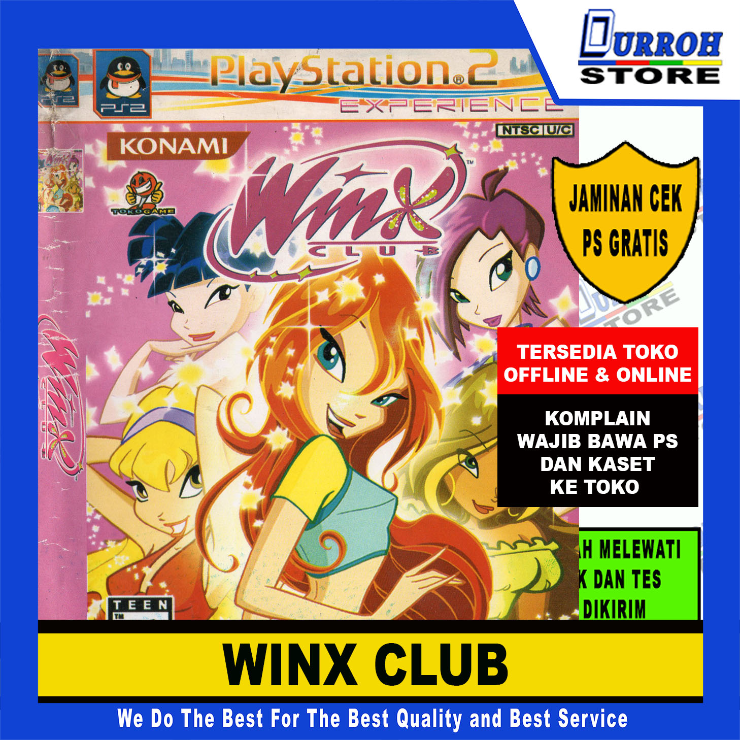 KASET DVD PS2 / PLAYSTATION 2 WINX CLUB | Lazada Indonesia