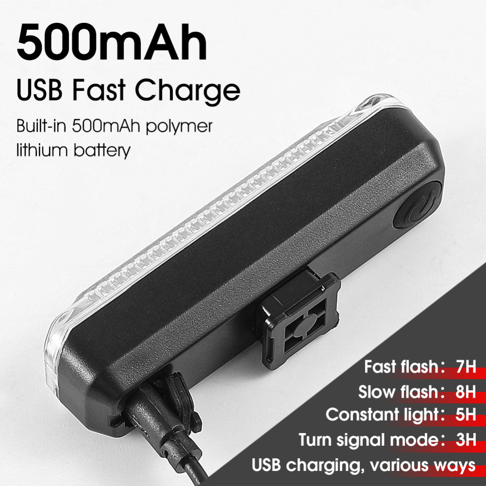 ICOLOUR 5 Modes Bicycle turn signal, Wireless Remote Control Bike ...