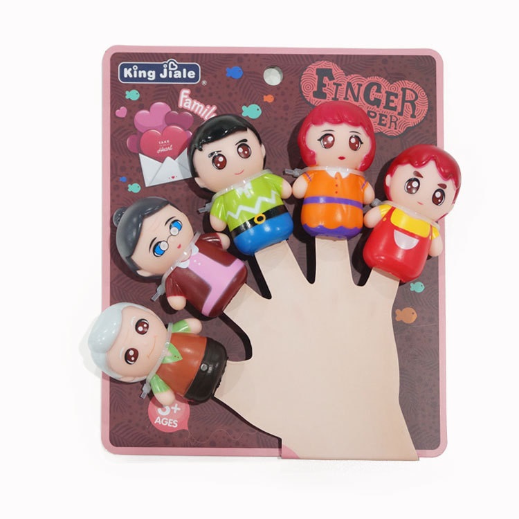 isi 5 Pcs - Mainan Finger Puppet Boneka Jari Puppet Tangan Boneka ...
