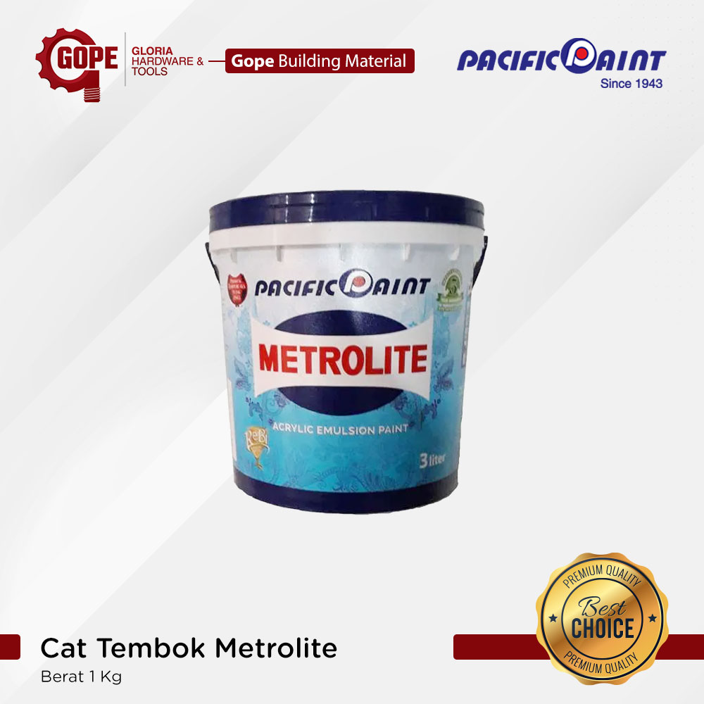 CAT TEMBOK METROLITE 1 KG | Lazada Indonesia