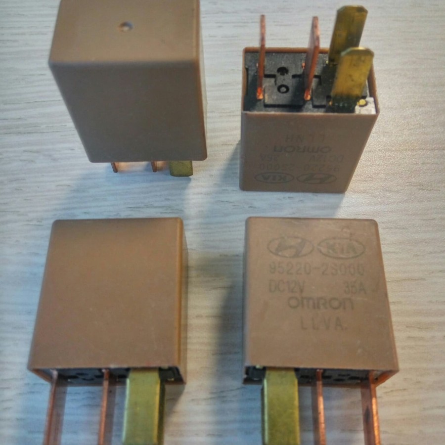 micro Relay Deco / Omron coklat 35A 4pin proton exora gen2 persona kia ...