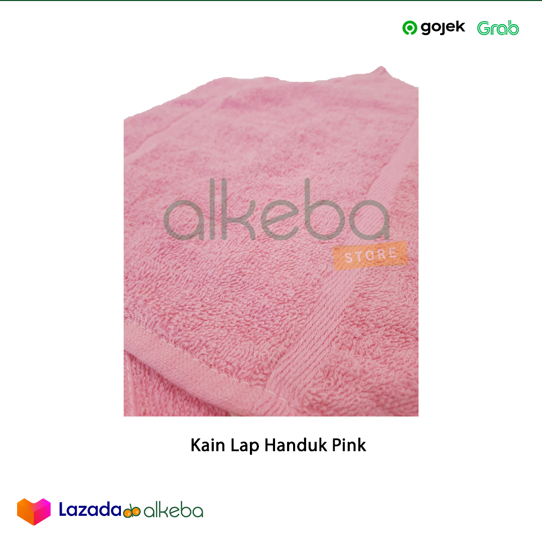 Kain Lap Handuk Pink / lap cleaning service (per Pcs) | Lazada Indonesia