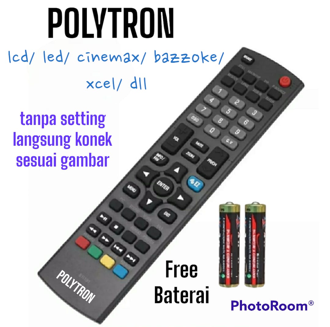 DIAJMIN SESUAI GAMBAR dan TANPA SETTING- REMOTE POLYTRON TV LED ... DIAJMIN SESUAI GAMBAR dan TANPA SETTING- REMOTE POLYTRON TV LED ...