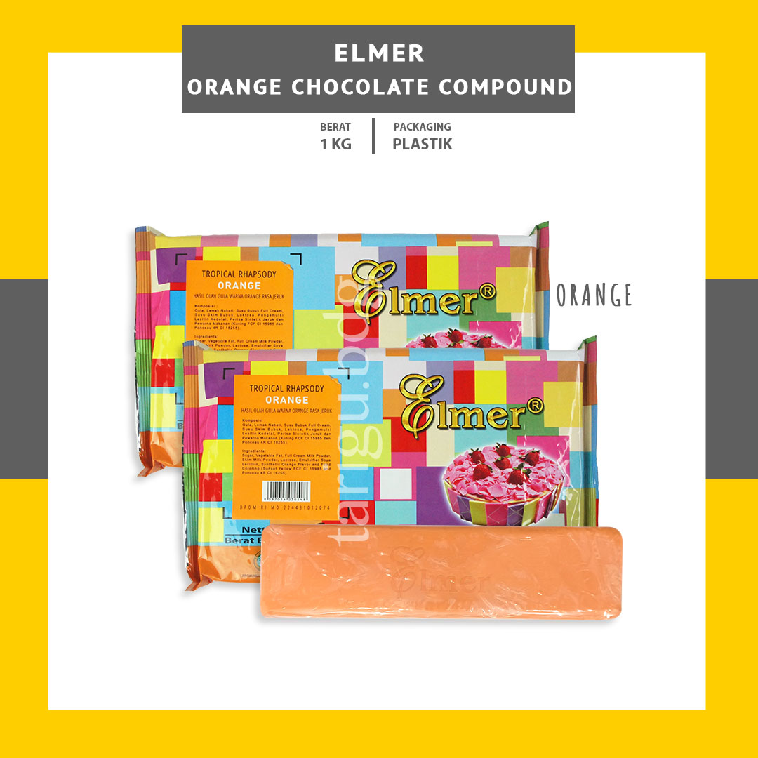 ORANGE/ JERUK ELMER COKLAT BATANG - COKLAT WARNA RASA - COKLAT BLOK ...