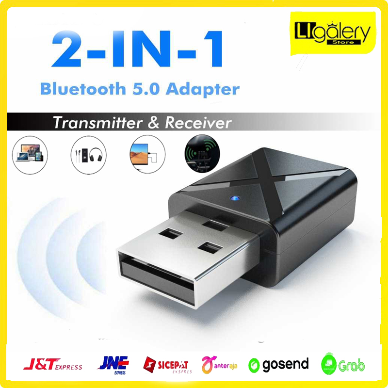 [Multifungsi] USB Penerima Pemancar Audio Bluetooth 5.0 Transmitter ...