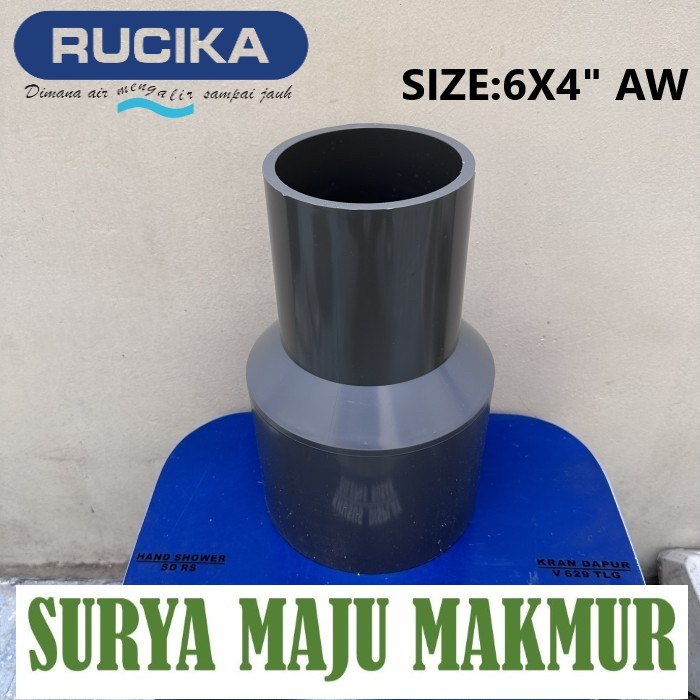 Reducer Sock Brand: RUCIKA Ukuran 6x4 inch TIPE: AW (TEBAL) | Lazada ...