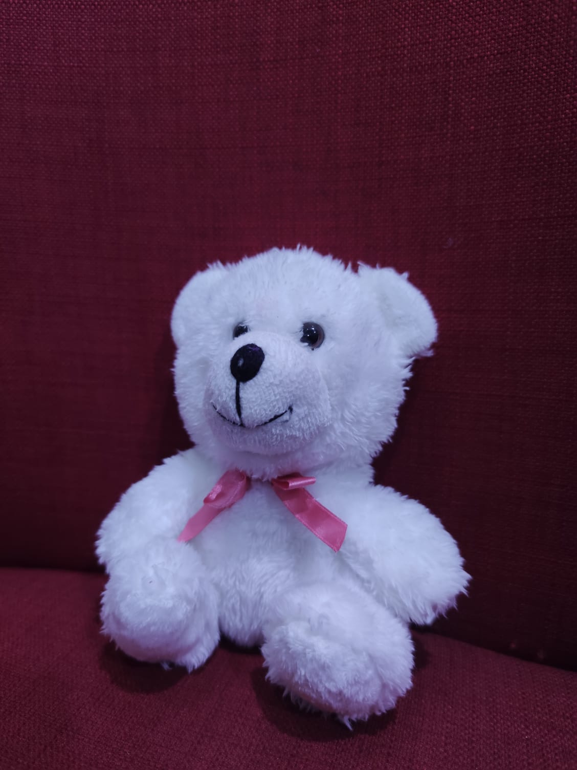 Boneka Beruang Putih Lucu
