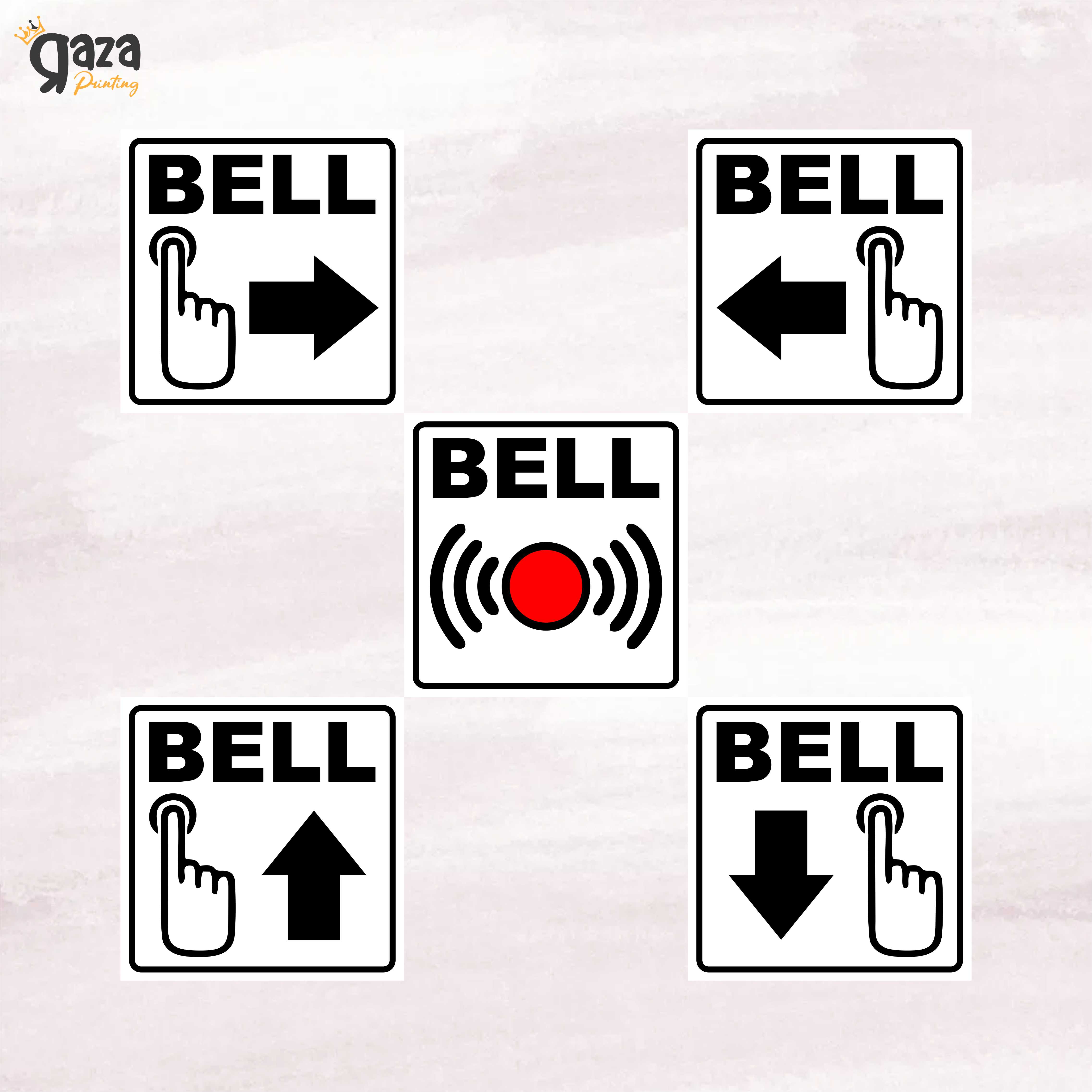 Tanda Bell Akrilik GRATIS Custom Arah Panah Akrilik | Lazada Indonesia