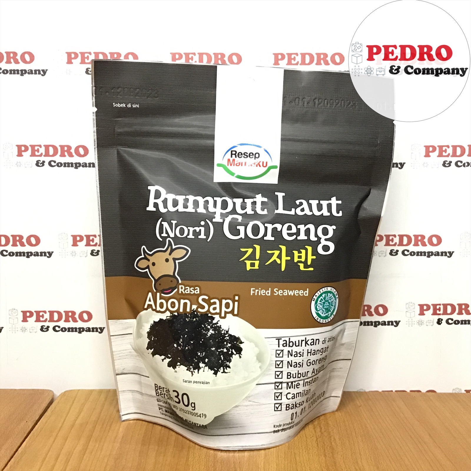 Resep Mamaku - Rumput laut goreng rasa abon sapi/ nori 30 gr | Lazada ...