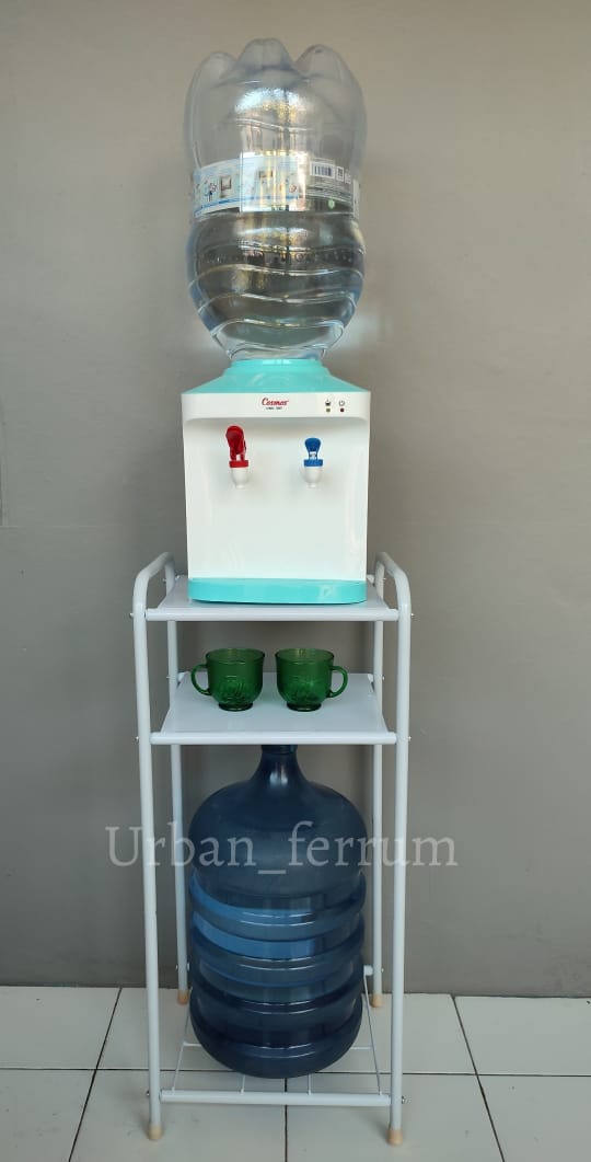 RAK DISPENSER MURAH / RAK GALON AIR, RAK SERBAGUNA, 3 SUSUN | Lazada ...