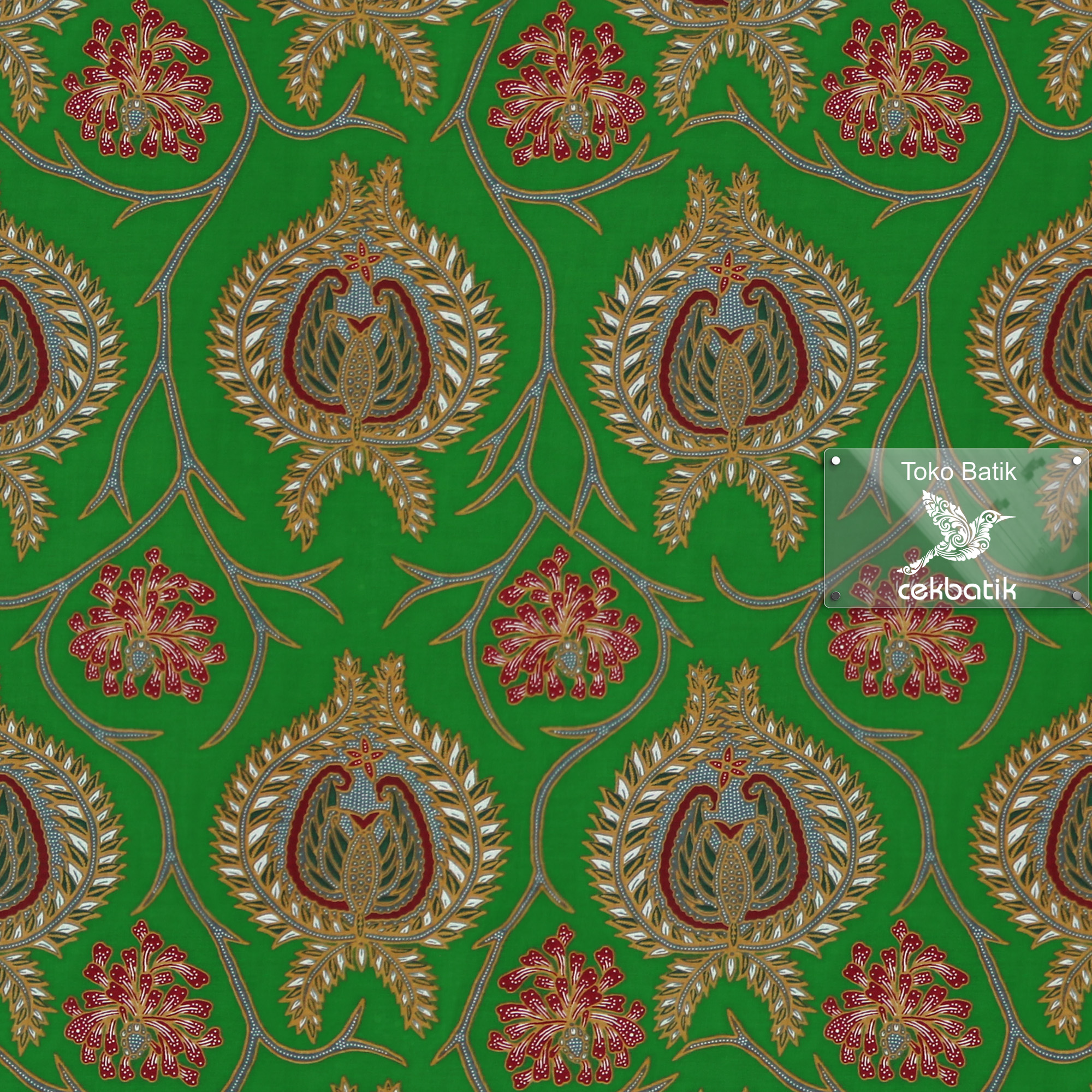 kain batik - Motif Bunga Garuda Manis (Ukuran 2 Meter Lebih) | Lazada ...