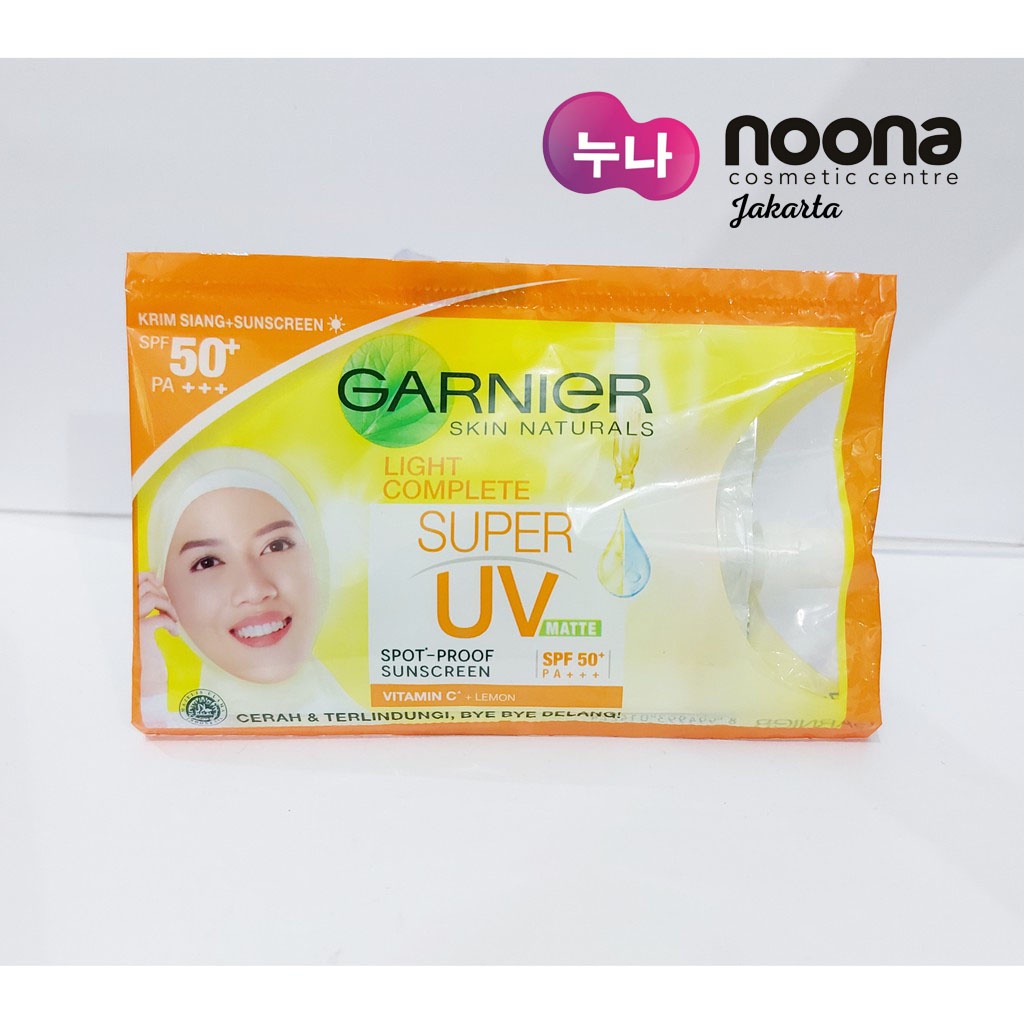 GARNIER SKIN NATURALS LIGHT COMPLETE SUPER UV SACHET -NJ | Lazada Indonesia