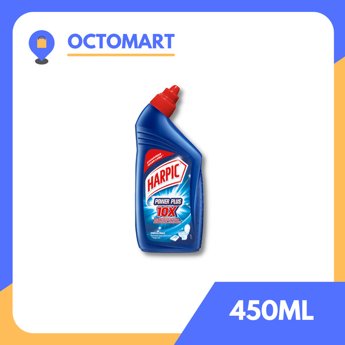 HARPIC Power Plus Pembersih Toilet 450ML / 405ML / 495ML Botol Varian Original / Citrus ...