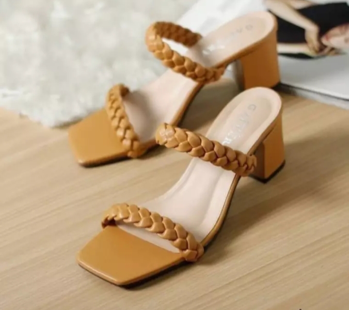 sfa/kepangg sandal heel hak tahu 5cm baru 2022 | Lazada Indonesia