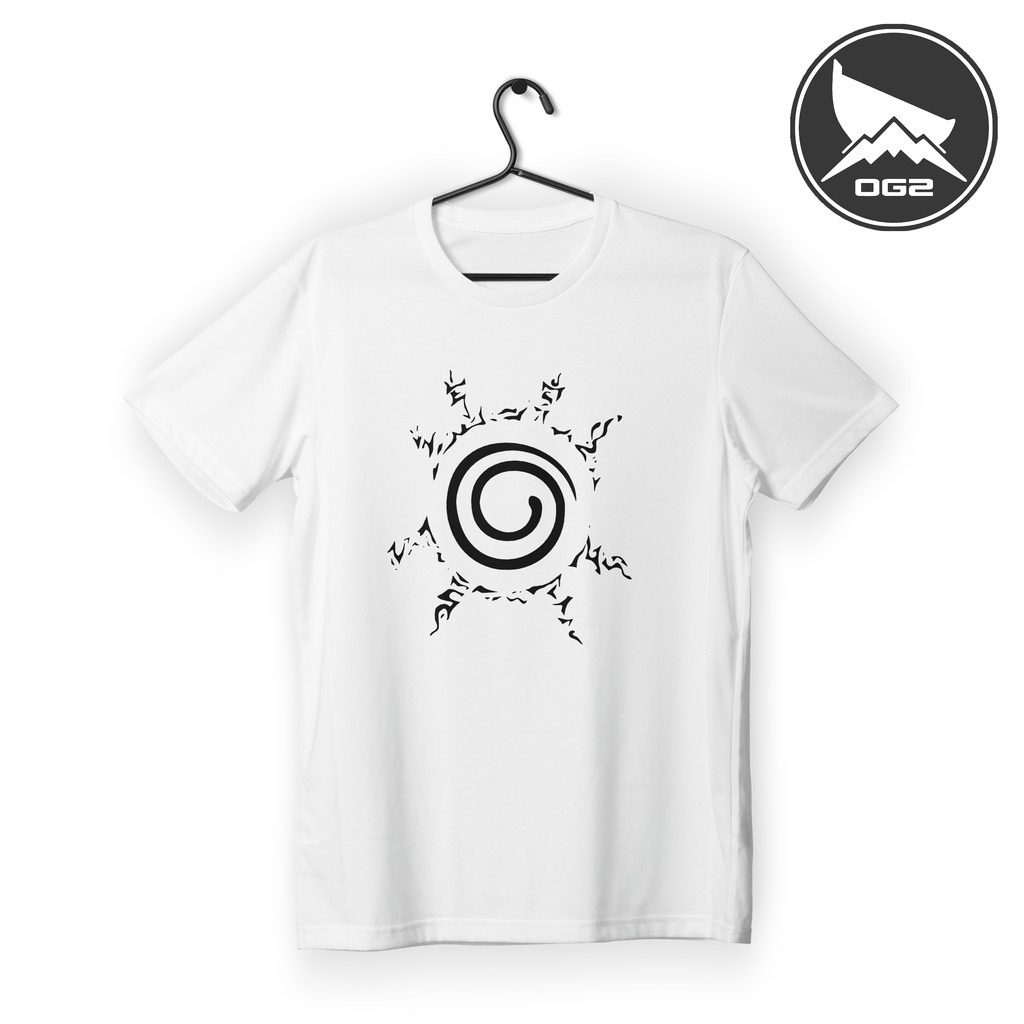 kaos anime distro Naruto segel kurama A016 baju pria wanita OG2 ...