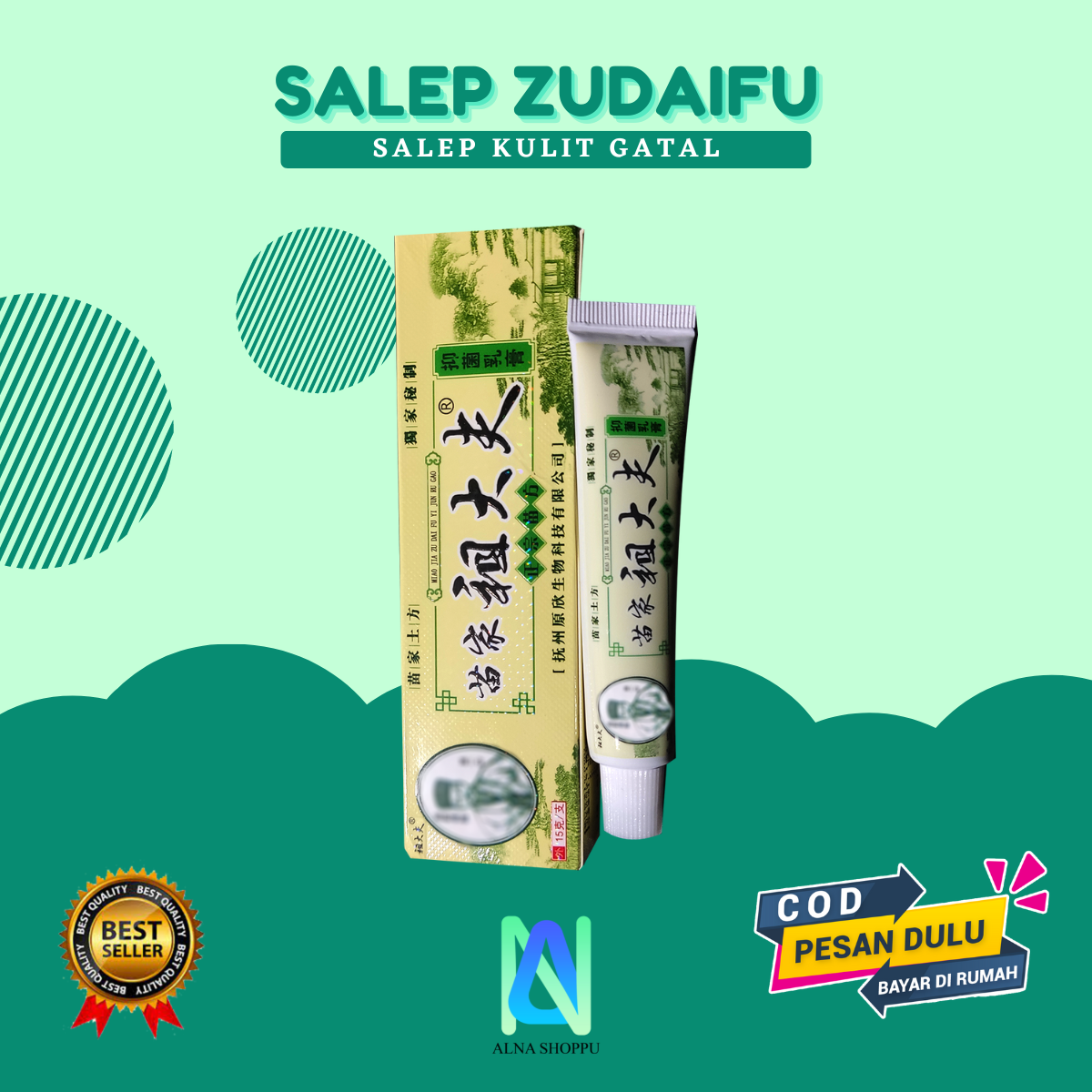 Salep Gatal ZUDAIFU Kulit Paling Ampuh - Salep Gatal Salep Kulit Gatal ...