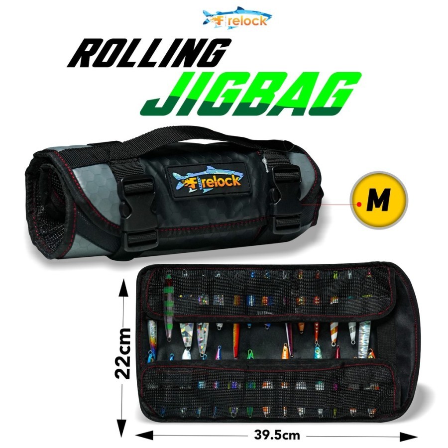 FIRELOCK JIG BAG ROLL | TAS METAL JIG | Lazada Indonesia