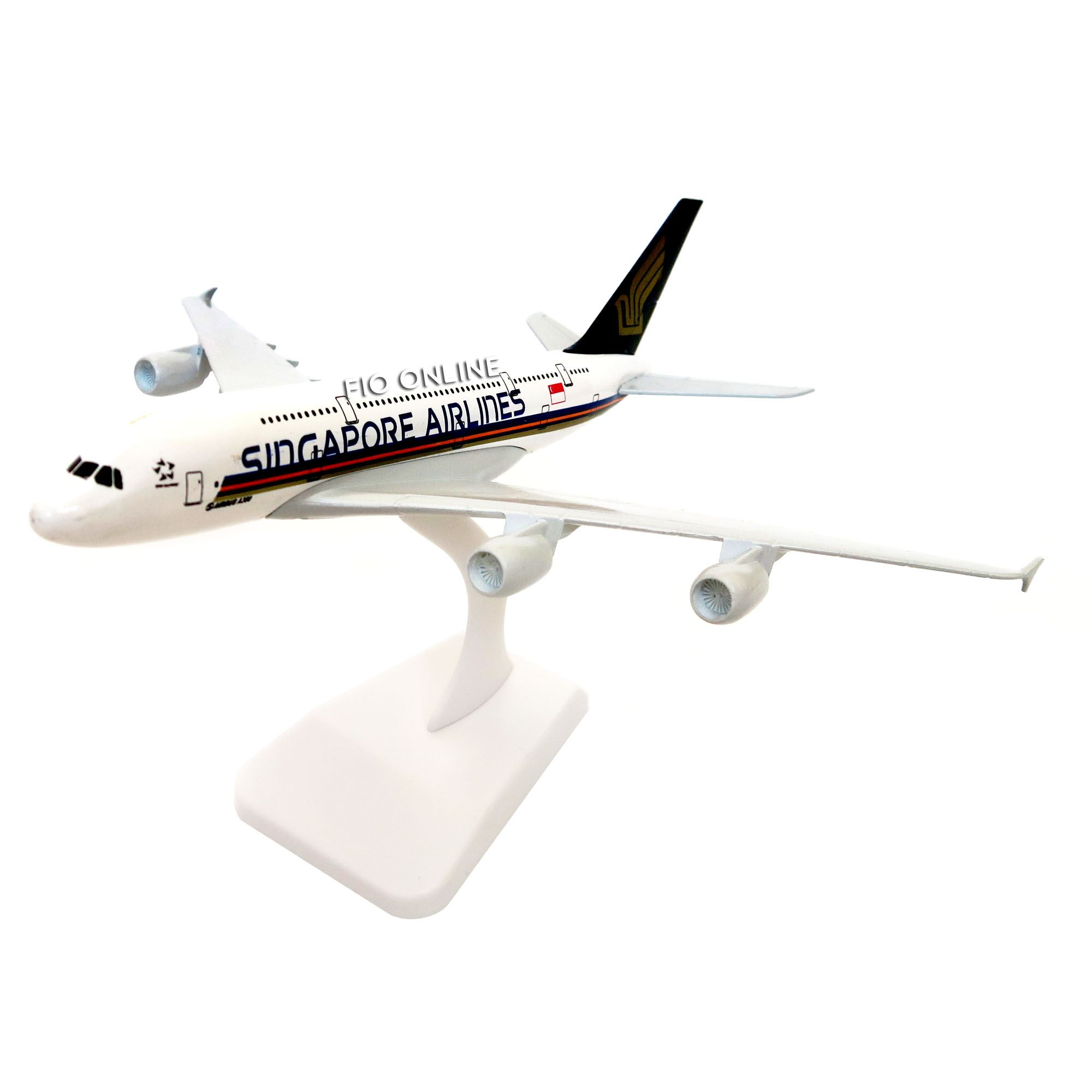 Fio Online Souvenir Model Aircraft Miniatur Pesawat Singapore Airlines ...