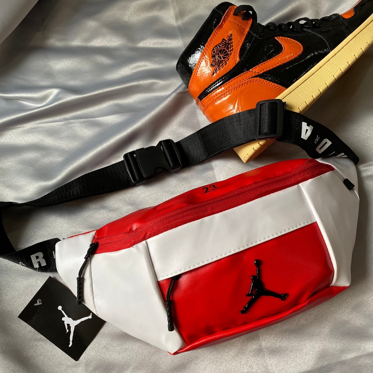 jordan waist bag red - Il Cascinone