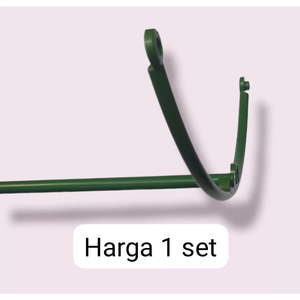 Angkringan TIANG TANAMAN turus bambu melingkar ajit tanaman turus ...