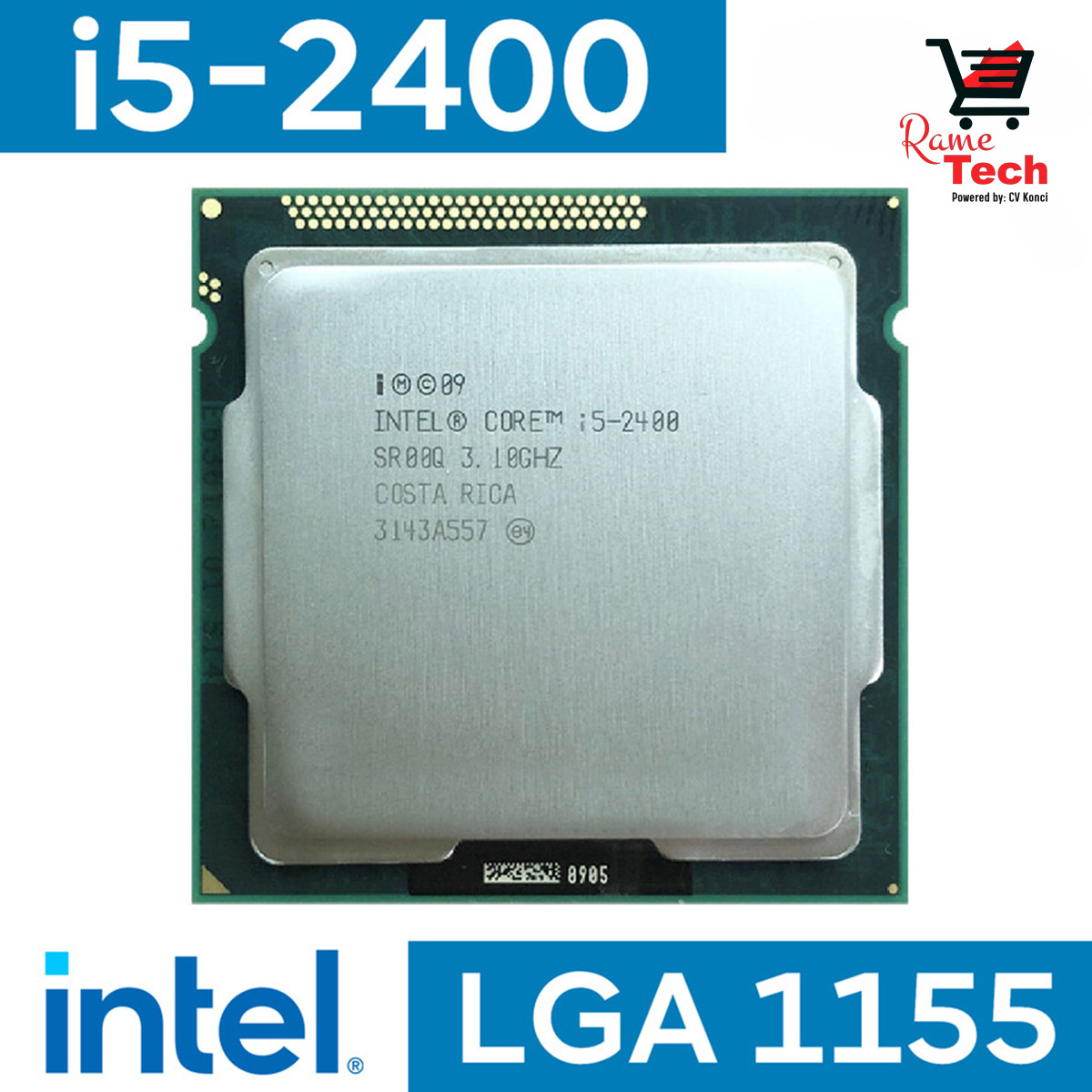 Processor Intel Core i5 2400 Tray Socket 1155 Gen 2 Ci5 | Lazada Indonesia