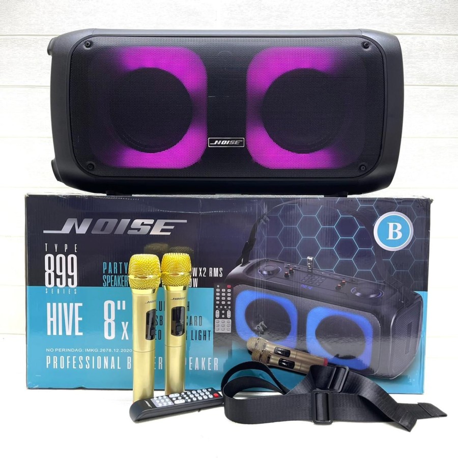 SPEAKER PORTABLE NOISE 899 B / 899B HIVE 8X2 INCH ORIGINAL NOISE ...