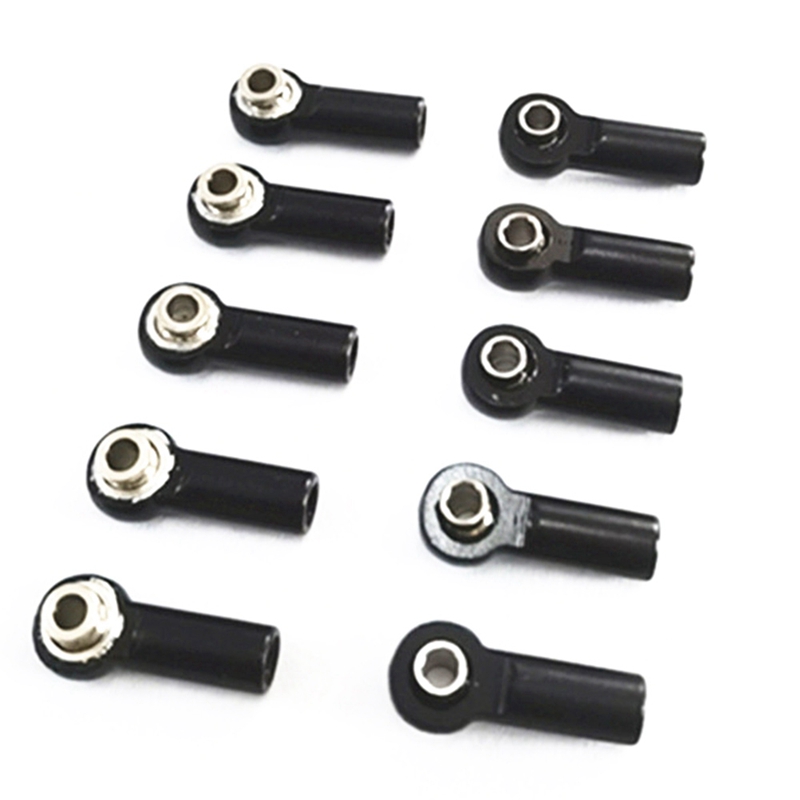 10Pcs Metal M2.5 Link Tie Rod End Ball Joint for Wltoys A959 12428 144001 WPL C24 MN D90 MN99S ...
