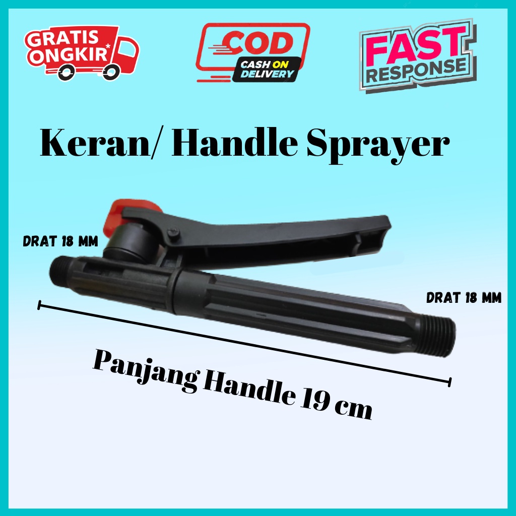 Handle Gagang Pencetan Sprayer Elektrik / Knapsak / Semprot Hama ...