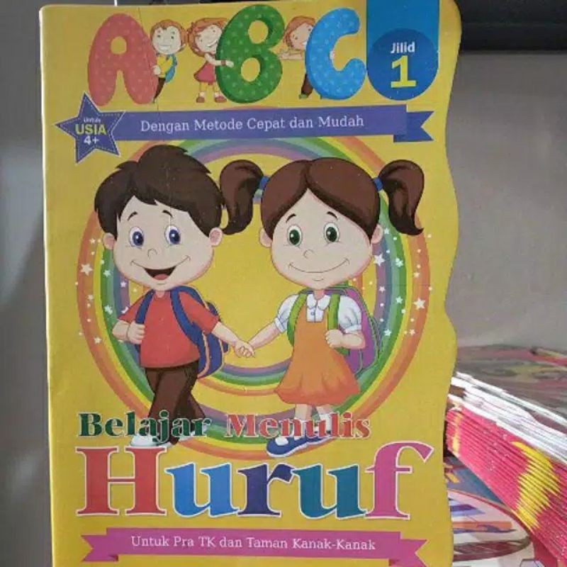 Buku Belajar Menulis Huruf Untuk Paud dan Pra TK | Lazada Indonesia