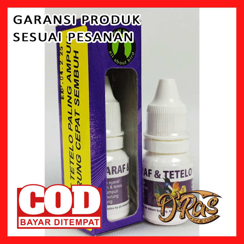 ANTI SYARAF AYAN TETELO OBAT BURUNG GANGGUAN SARAF KEPALA PUTAR || obat burung | Lazada Indonesia