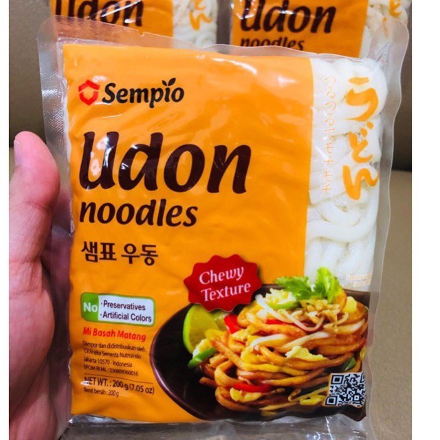 Sempio Fresh Udon Noodle / Mie Tebal / Mie Udon Instant 200 GR Korea ...