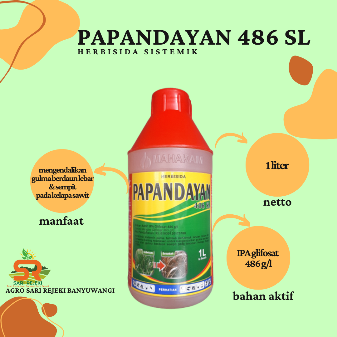 PAPANDAYAN 486 SL IL HERBISIDA SISTEMIK | Lazada Indonesia