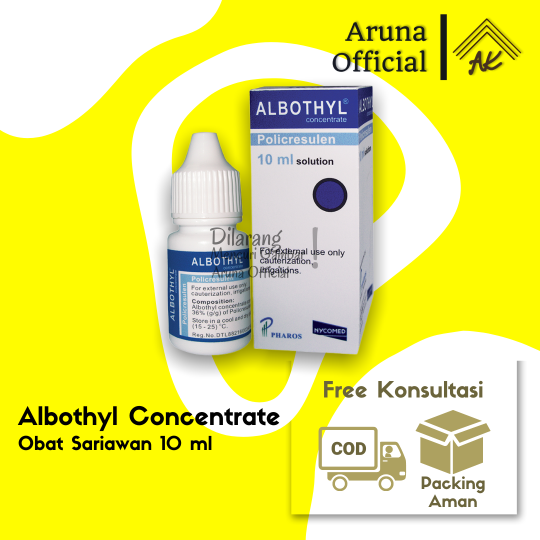New Albothyl Concentrate Obat Sariawan Bibir Pecah pecah, dan Bau Mulut ...