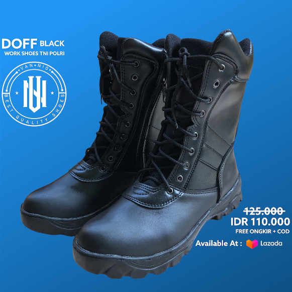 SEPATU PDL TNI AD TNI AL TNI AU PDL POLRI SEPATU PDL SECURITY ...