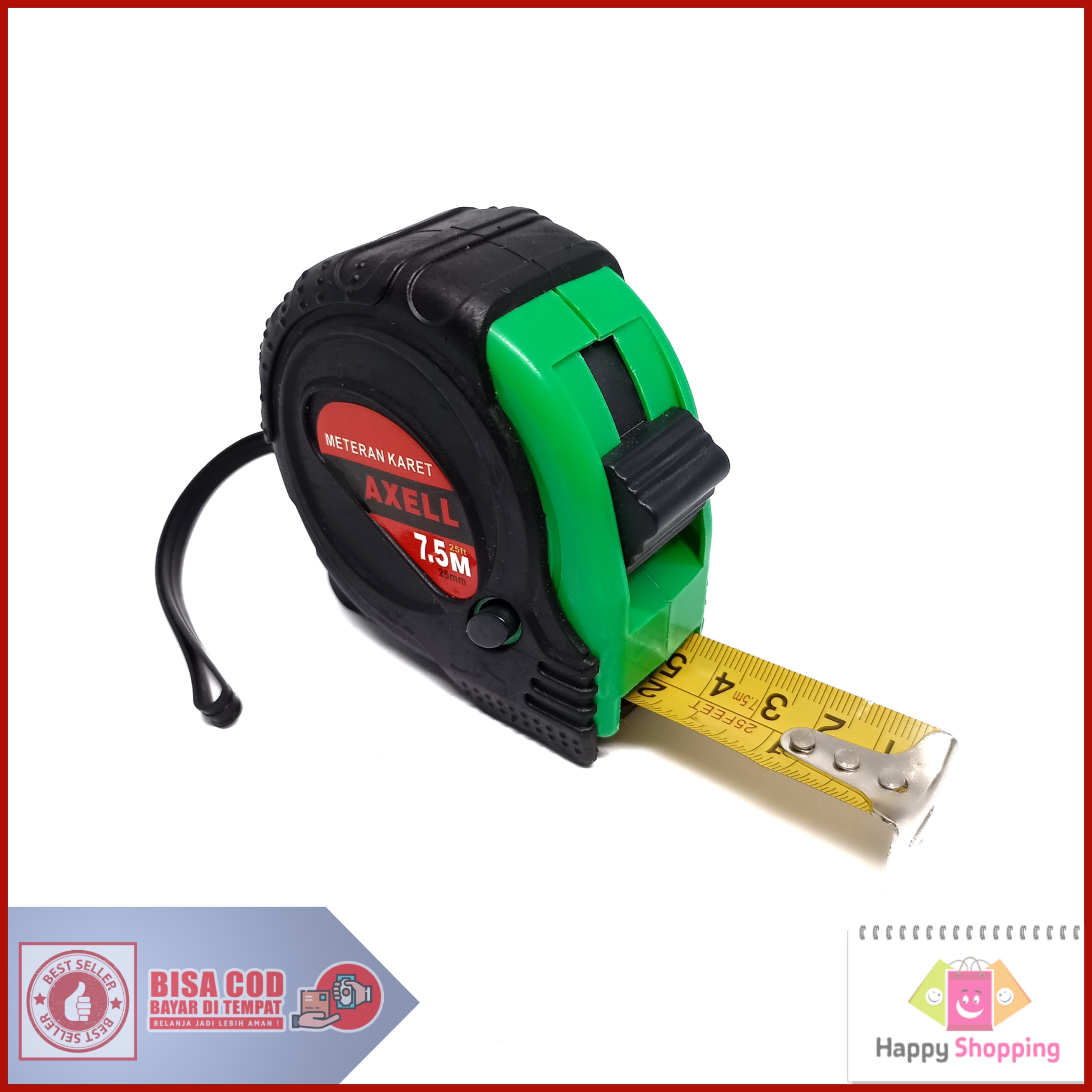 Meteran 7,5 Meter Tukang Bangunan Murah | Lazada Indonesia