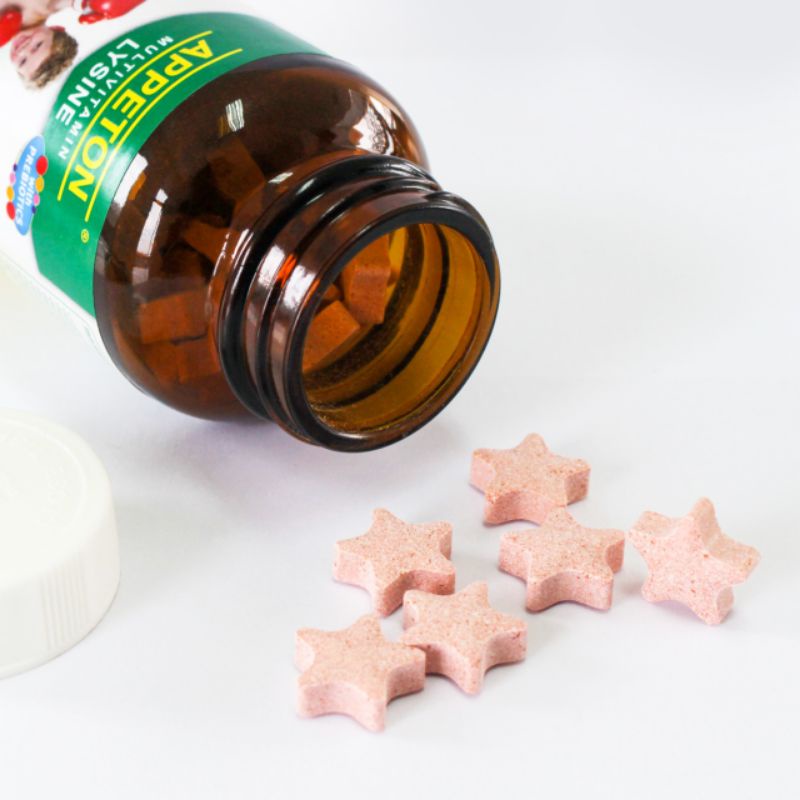 Vitamin Anak Appeton Lysine Prebiotic 60 Tablet | Lazada Indonesia