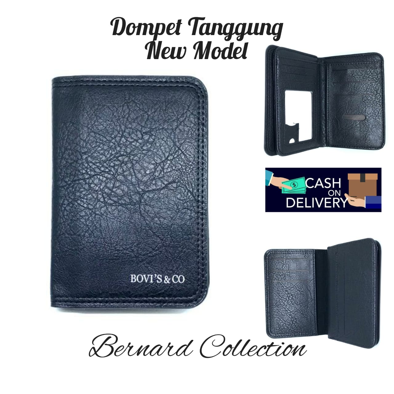 Dompet Pria Dompet Laki2 Dompet Ukuran 3/4 Dompet Tanggung Simple dan ...